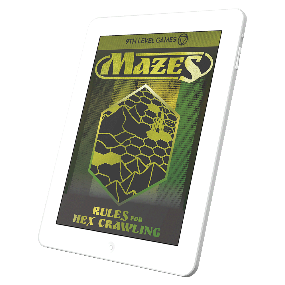 Mazes Rules for Hex Crawling – 9th Level Games