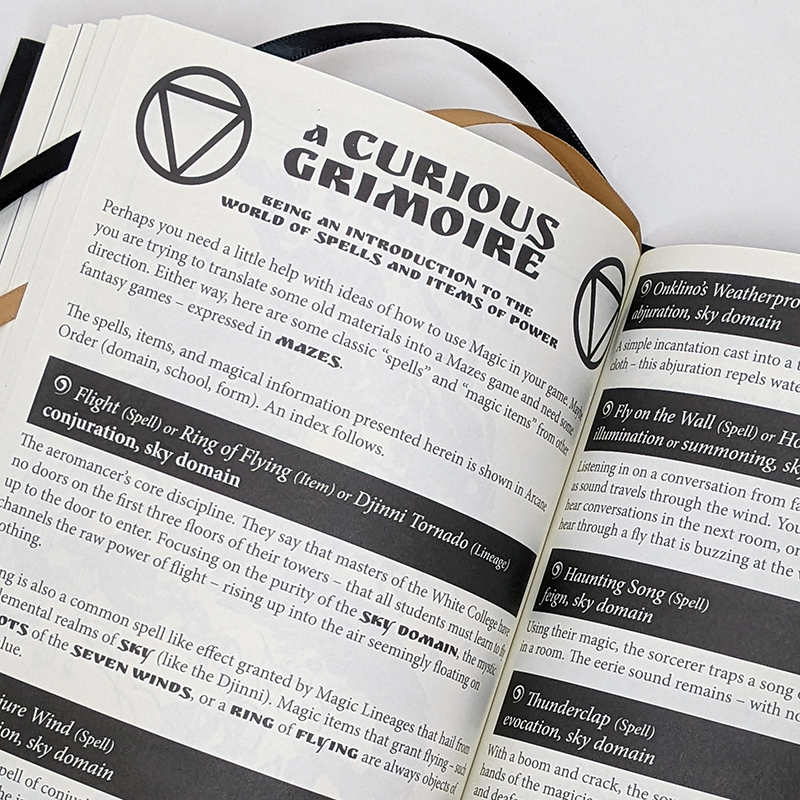 Mazes Fantasy Roleplaying – 9th Level Games