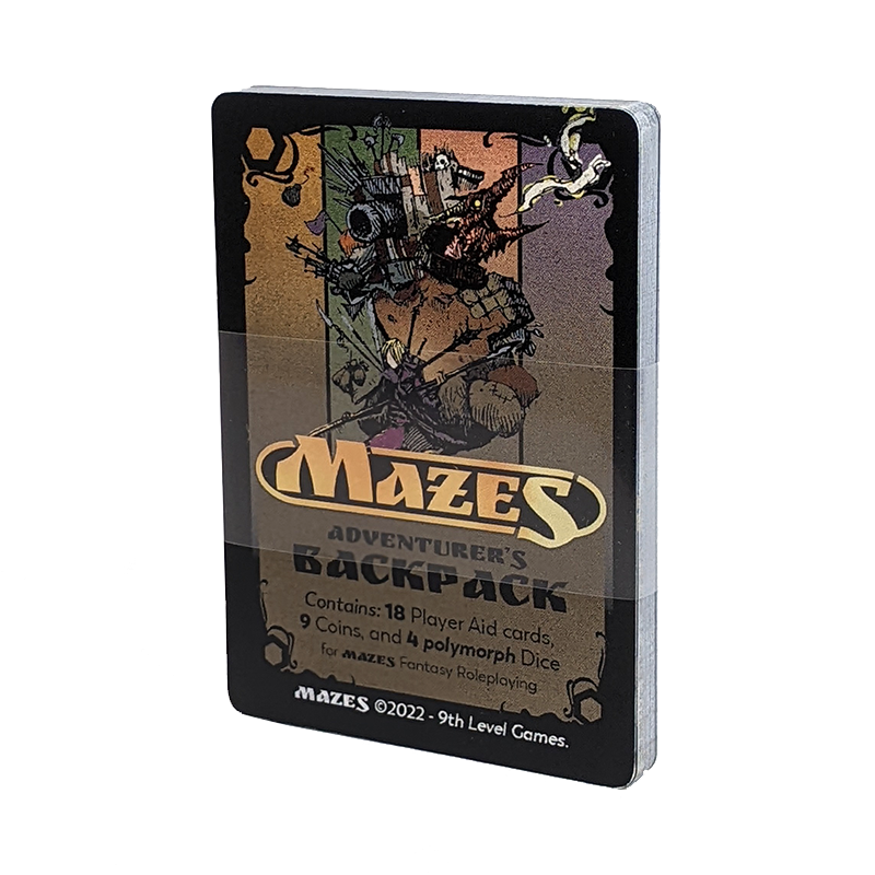 Mazes Fantasy Roleplaying – 9th Level Games